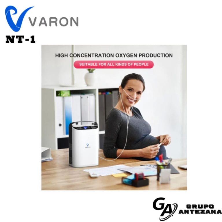 CONCENTRADOR DE OXIGENO PORTATIL DE 6 L VARON NT-1 | GRUPO ANTEZANA