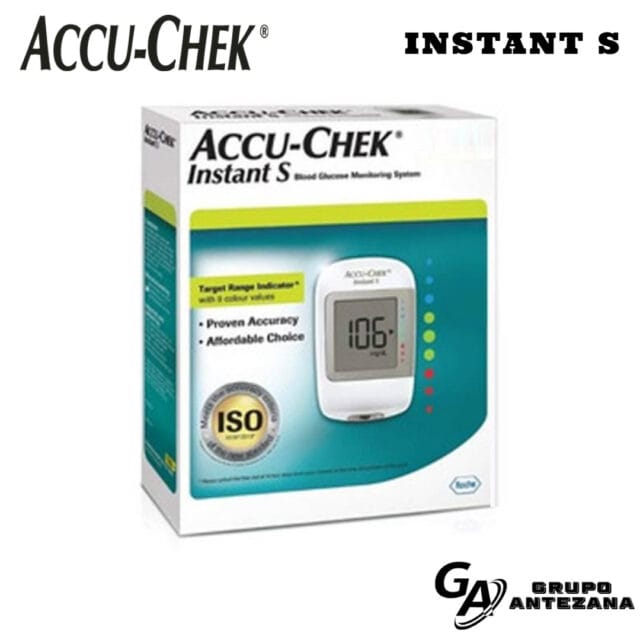 GLUCOMETRO ACCU-CHEK INSTANT S | GRUPO ANTEZANA